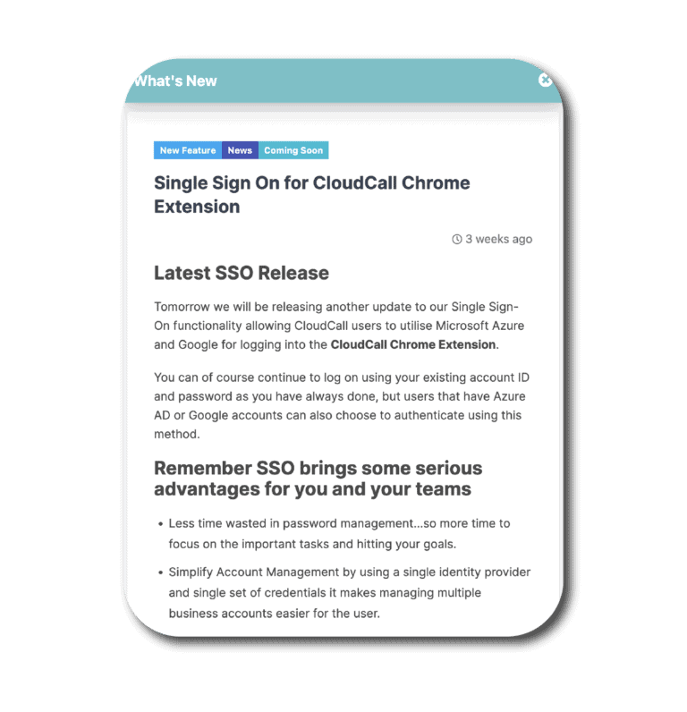 CloudCall Portal | CloudCall